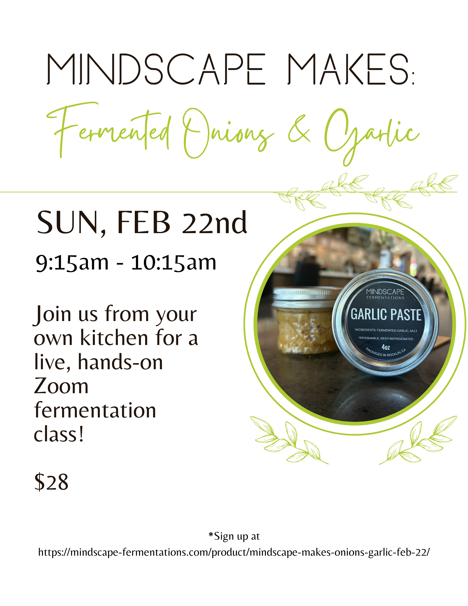 Mindscape Makes: Fermented Onions & Garlic - Mindscape Fermentations